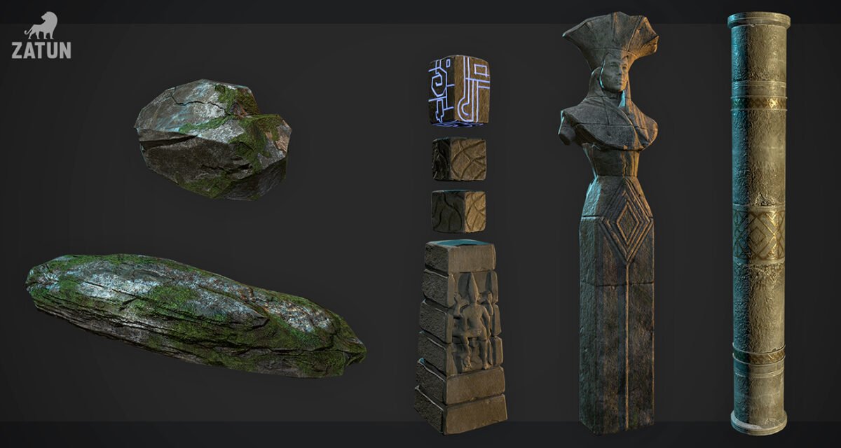 3D Game Models ,Objects & Weapons Creating High quality 3D Assets.