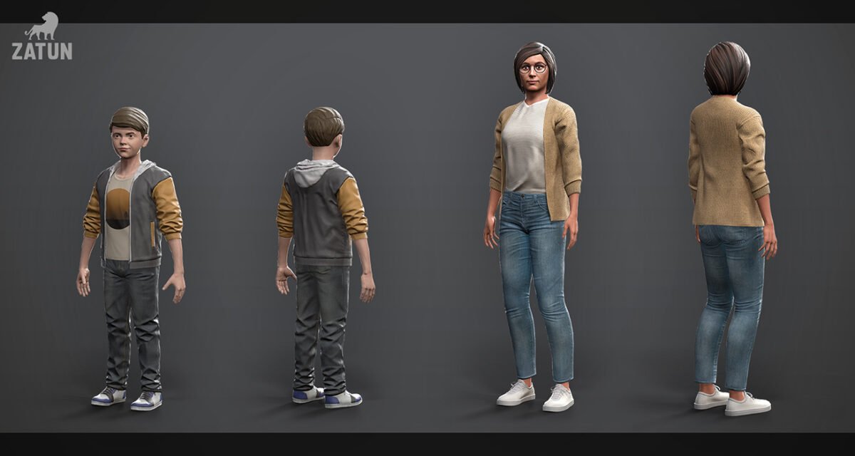 Create 3D Characters | 3D Modeling & Design | Zatun