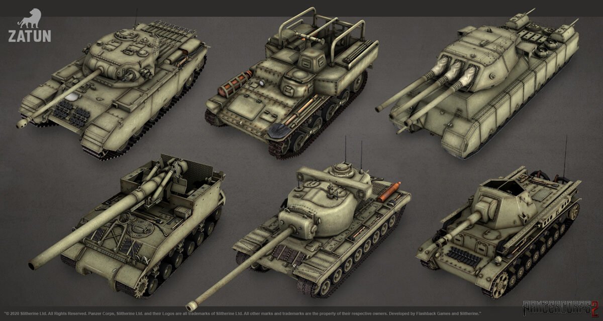 3D Vehicles Portfolio of Cars, Ships, & Tanks For Games