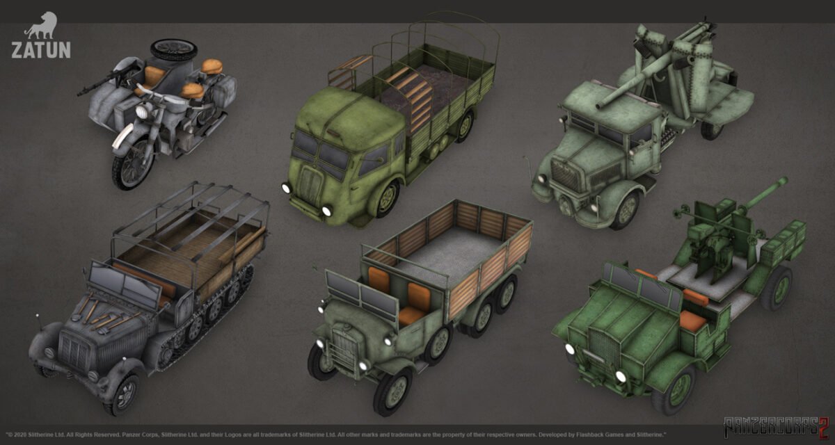 3D Vehicles Portfolio of Cars, Ships, & Tanks For Games